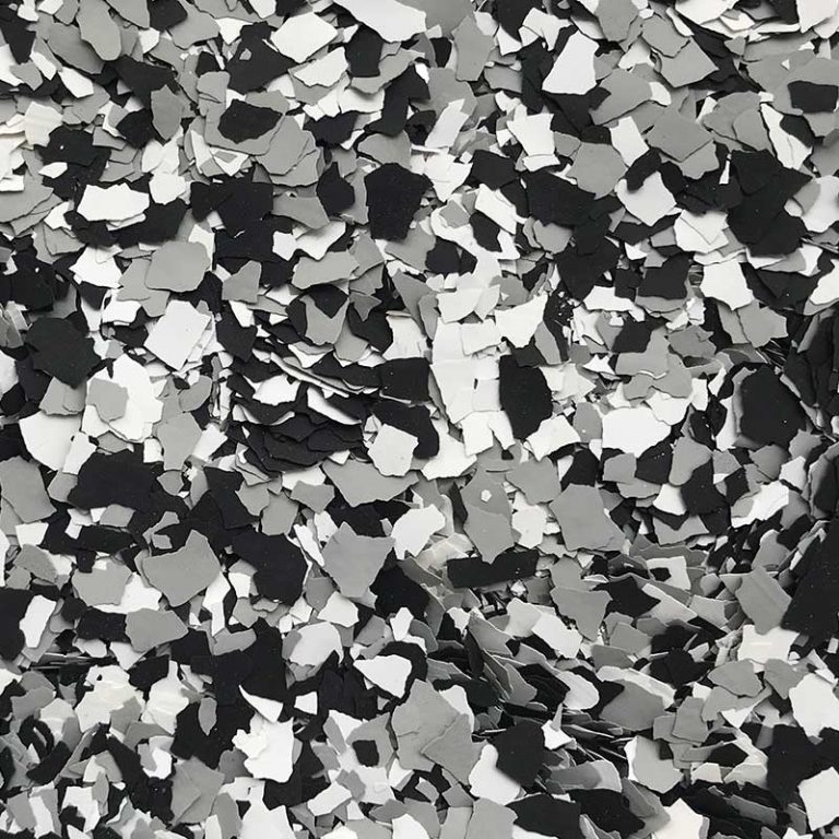 Epoxy Floor Flake Chip Colors - McAleer Epoxy Floors